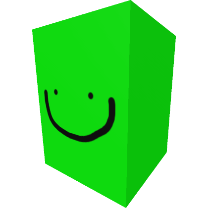 Titanic Happy Cube (Green) | Roblox Item - Rolimon's
