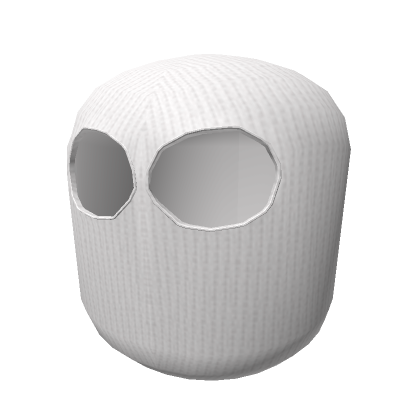 White Ski Mask Balaclava | Roblox Item - Rolimon's