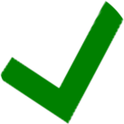 checkmark - Roblox