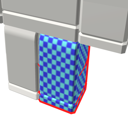 Red R15 Blocky Outline Avatar - Roblox