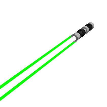 Holdable Green Laser Sword (RIGHT) | Roblox Item - Rolimon's