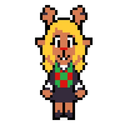noelle holiday sprite ( deltarune ) !