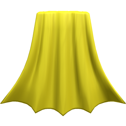 Yellow Wide Cape | Roblox Item - Rolimon's
