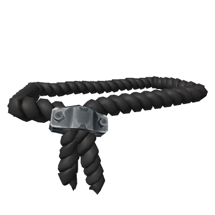 Black Rope Belt | Roblox Item - Rolimon's