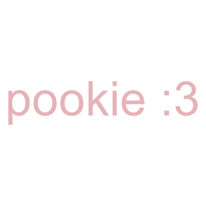 Pink Pookie Sign | Roblox Item - Rolimon's