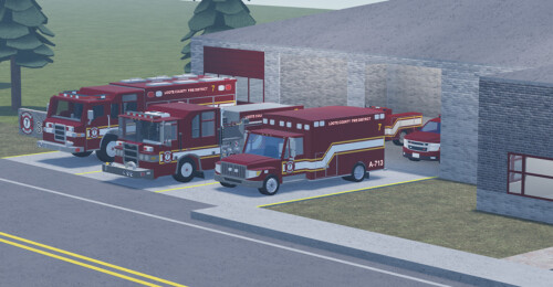 Teste de veículos de emergência - Roblox