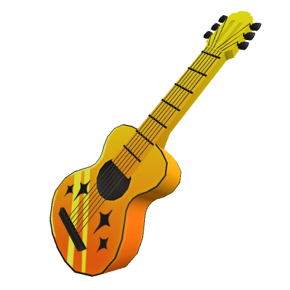 Luxury Golden Guitar | Roblox Item - Rolimon's