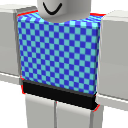Red R15 Blocky Outline Avatar - Roblox