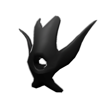 Black Void Mask - Cartoony Outline | Roblox Item - Rolimon's