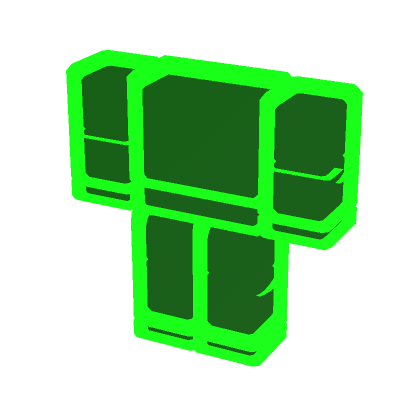 (1.0) Aura de avatar de contorno R15 verde - Roblox