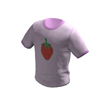 Pink Strawberry T-Shirt | Roblox Item - Rolimon's