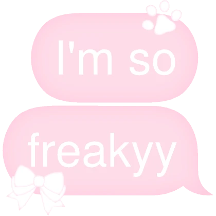 I'm so freaky Text | Roblox Item - Rolimon's