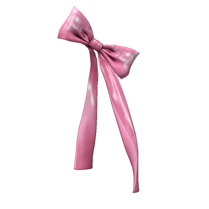 Large Leather Baddie Hair Bow | Roblox Item - Rolimon's