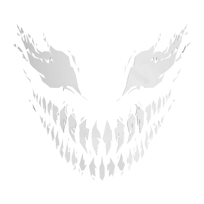 Scary White Ghost Dark Smile [ face Mask ] | Roblox Item - Rolimon's