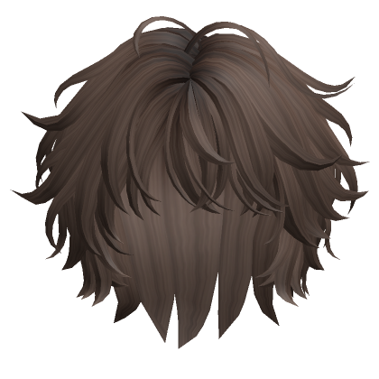 Long Length Messy Hair(Brown) | Roblox Item - Rolimon's