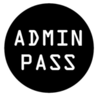 Admin Pass - Roblox