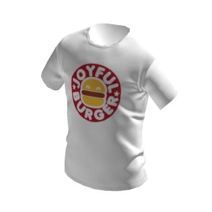 Joyful Burger Shirt | Roblox Item - Rolimon's