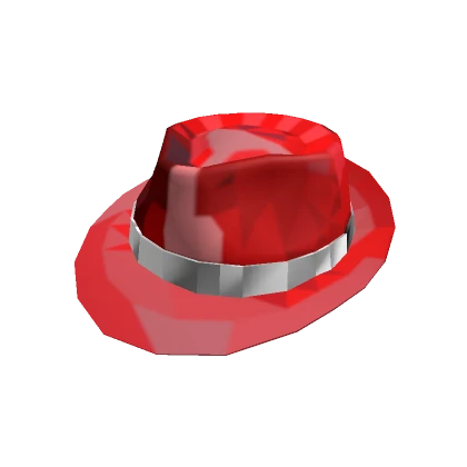 Red Sparkle Time Fedora | Roblox Item - Rolimon's