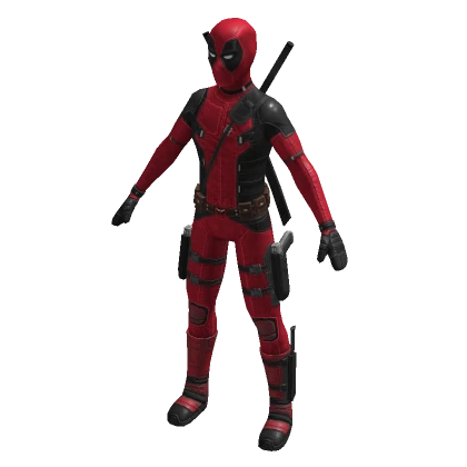 🔴 Deadpool suit with Katanas | Roblox Item - Rolimon's