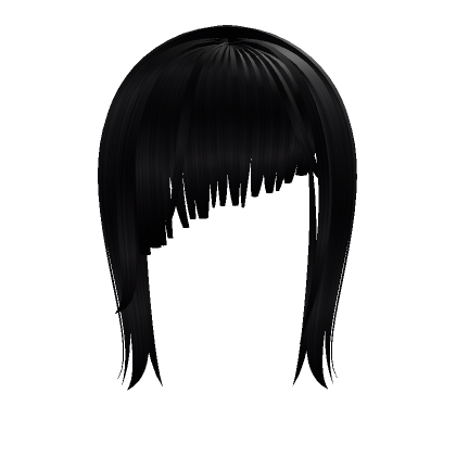 Emo y2k Bangs (black) | Roblox Item - Rolimon's