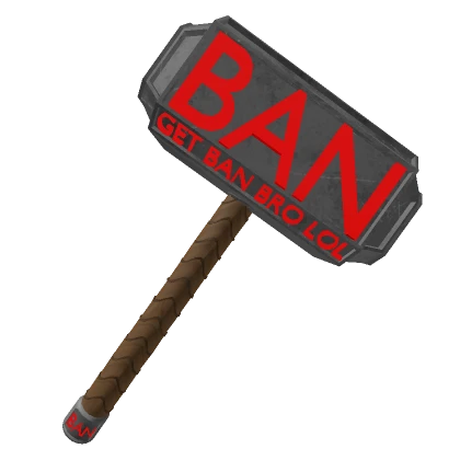 BAN Hammer | Roblox Item - Rolimon's