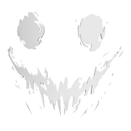 Scary White Ghost Smile [ face Mask ] | Roblox Item - Rolimon's
