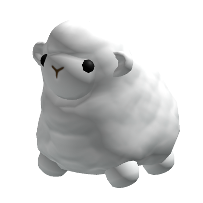 White Sheep Plushie | Roblox Item - Rolimon's