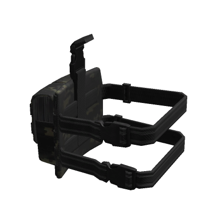 Right Black Mixpat II Mag Leg Pouches [1.0] | Roblox Item - Rolimon's