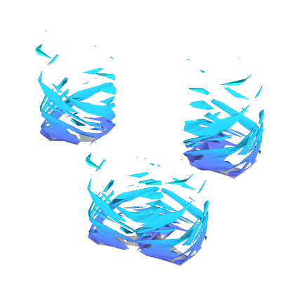 (1.0) Aura de Fuego Azul - Roblox