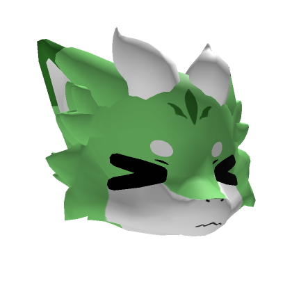 Flustered Green Kemono Dragon | Roblox Item - Rolimon's