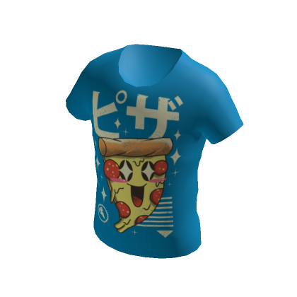 Threadless Kawaii Pizza T-Shirt | Roblox Item - Rolimon's