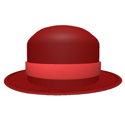 Perfectly Rounded Red Bowler | Roblox Item - Rolimon's