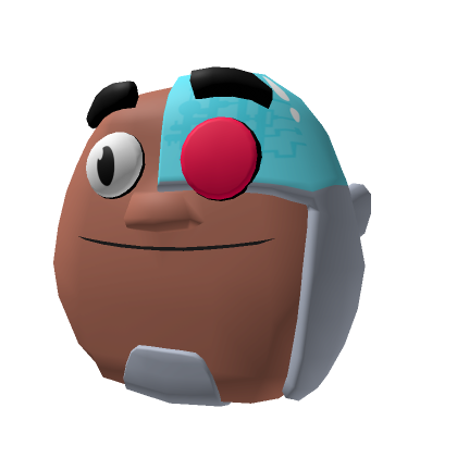 Teen Titans Go Head - Cyborg | Roblox Item - Rolimon's