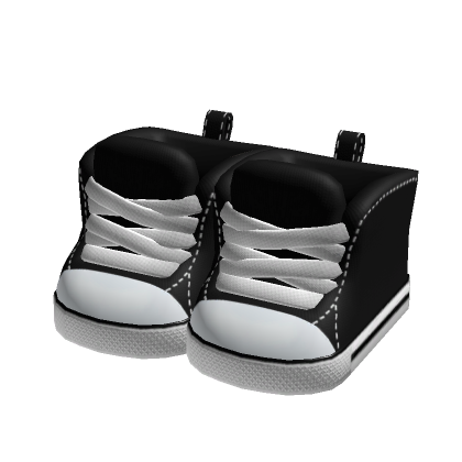 Black Canvas Shoes | Roblox Item - Rolimon's