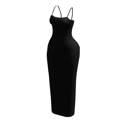 Robe noire antidérapante - Roblox