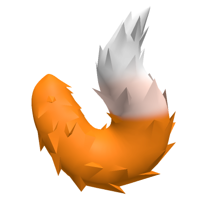 orange fluffy fox tail | Roblox Item - Rolimon's