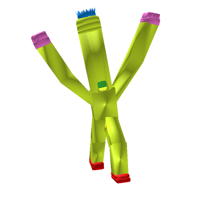 Color Air Dancer Floppy Man Balloon Shoulder Pet | Roblox Item - Rolimon's