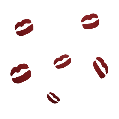 1.0 Red lipstick all over face - Valentines | Roblox Item - Rolimon's