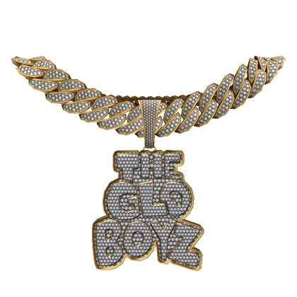 The Glo Boyz Chain In Gold [ 3.0 ] | Roblox Item - Rolimon's
