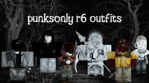 펑크 전용 r6 의상 (WIP) - Roblox