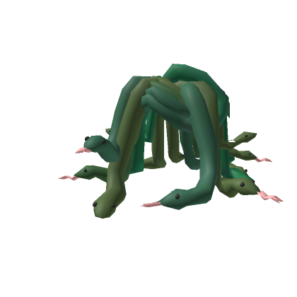 Medusa Green Snake Hair Anime | Roblox Item - Rolimon's