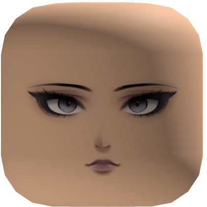 Grey Neutral Anime Face | Roblox Item - Rolimon's