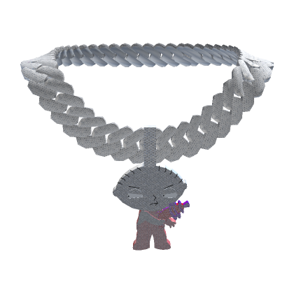 Iced Out Bold Kid Chain [ Blocky ] | Roblox Item - Rolimon's