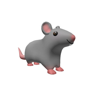 Light Gray Rat | Roblox Item - Rolimon's