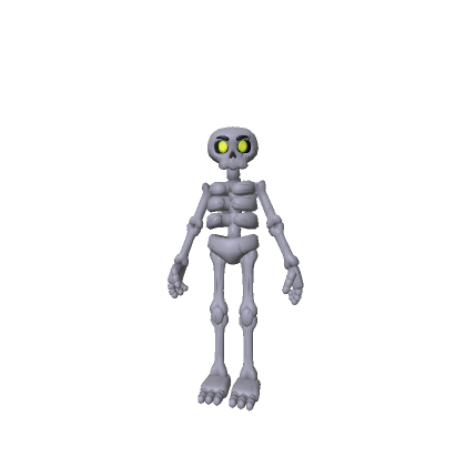 Skeleton Neon Eyes (Dynamic)