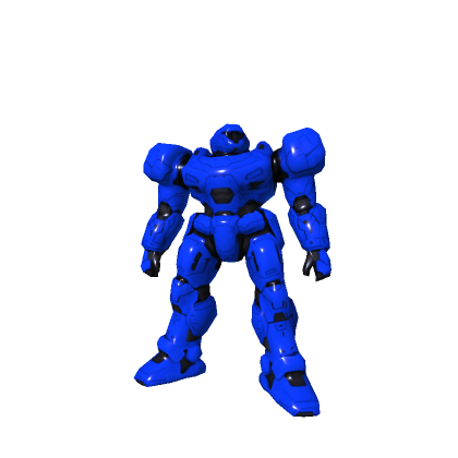 Blue Robot