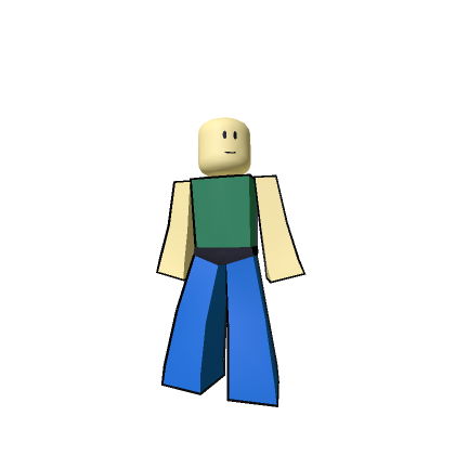 Blocky Cartoony Character