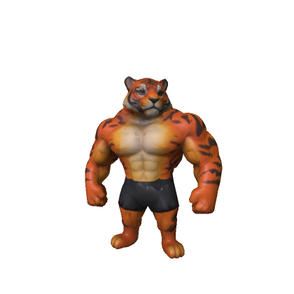Monster Buff Muscle Tiger