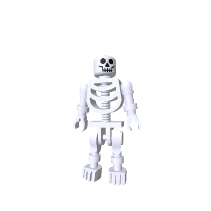 Recolorable Brick Skeleton (Black)