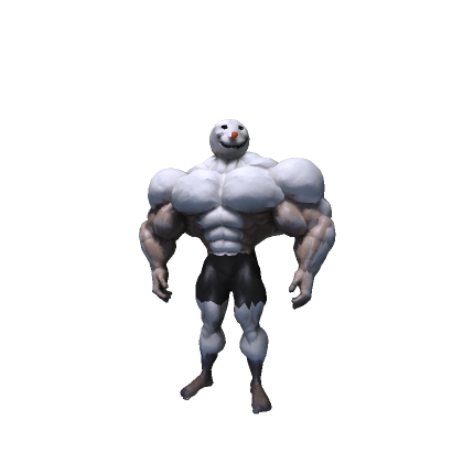 Muscle Snowman